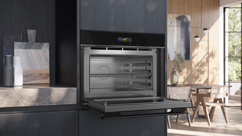 Siemens CE932GXB1 iQ700, Magnetron 1000W m. grill, 36l, klapdeur Van de ...