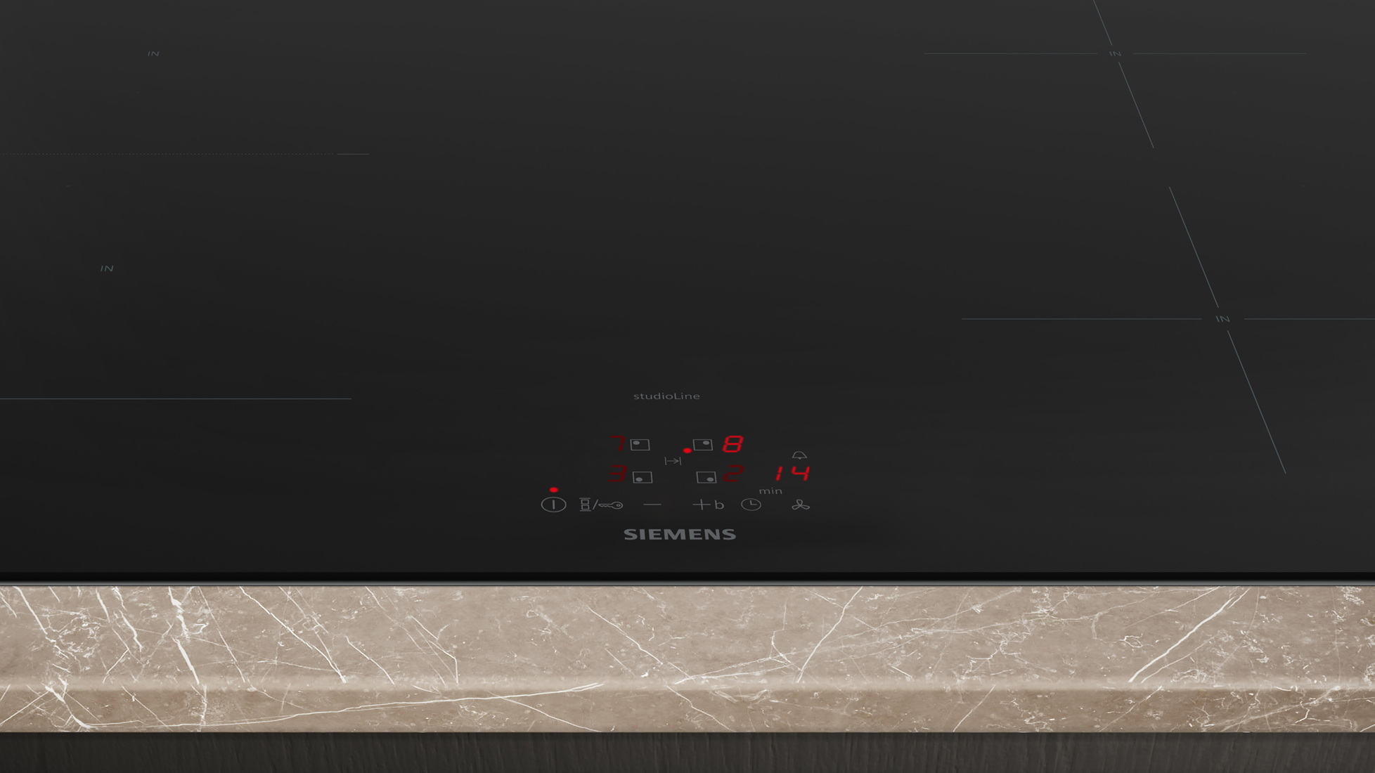 Siemens ED877BS16E iQ300, combiAir 80cm, touchControl, CP bs Van de Weijer