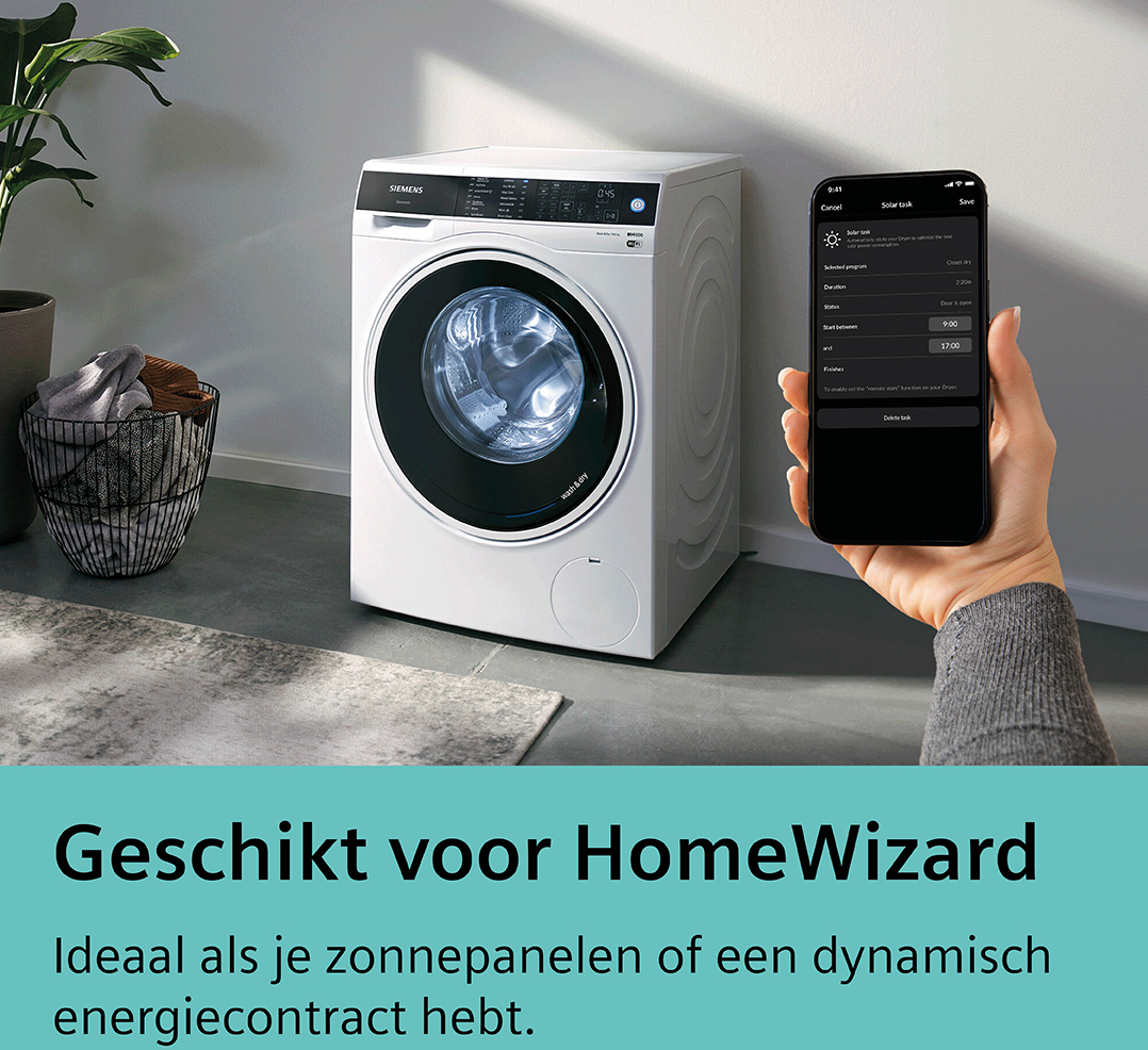 Siemens WQ46B2C9NL IQ700 HOME CONNECT Warmtepompdroger Van de Weijer